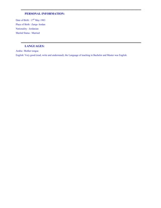 Ashraf Zayed CV _Final_ | PDF