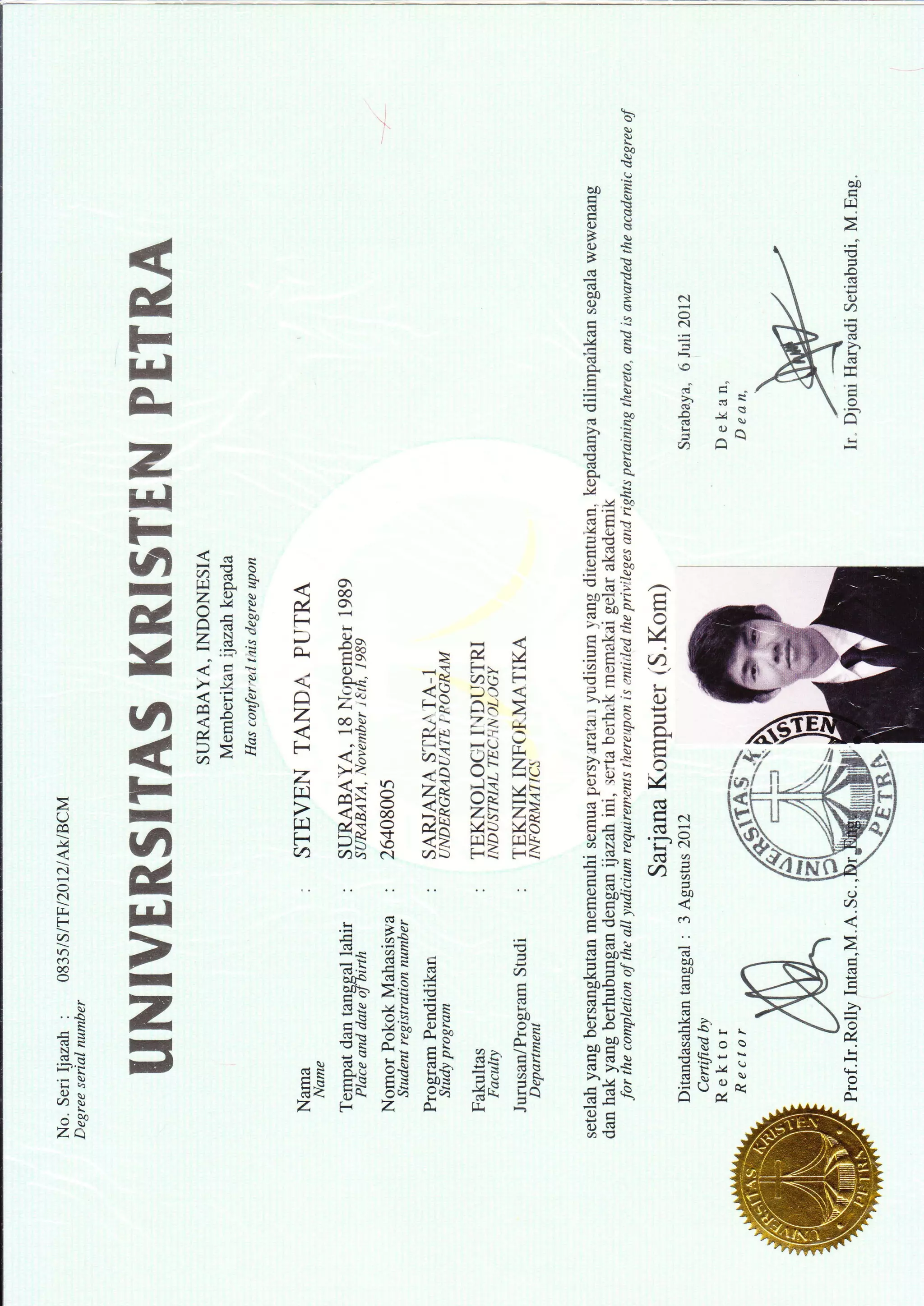 Bachelor Diploma | PDF