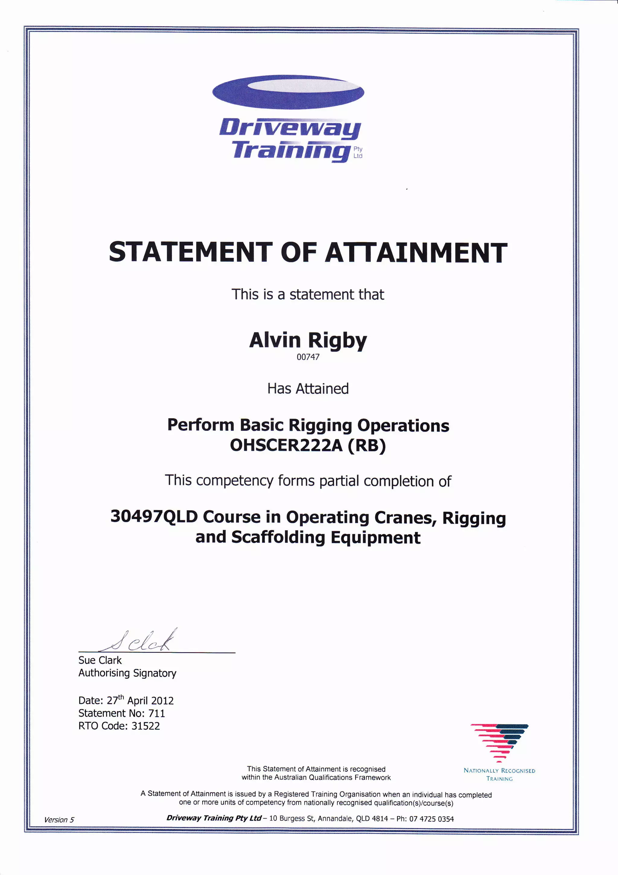 PERFORM BASIC RIGGING OPERATIONS | PDF