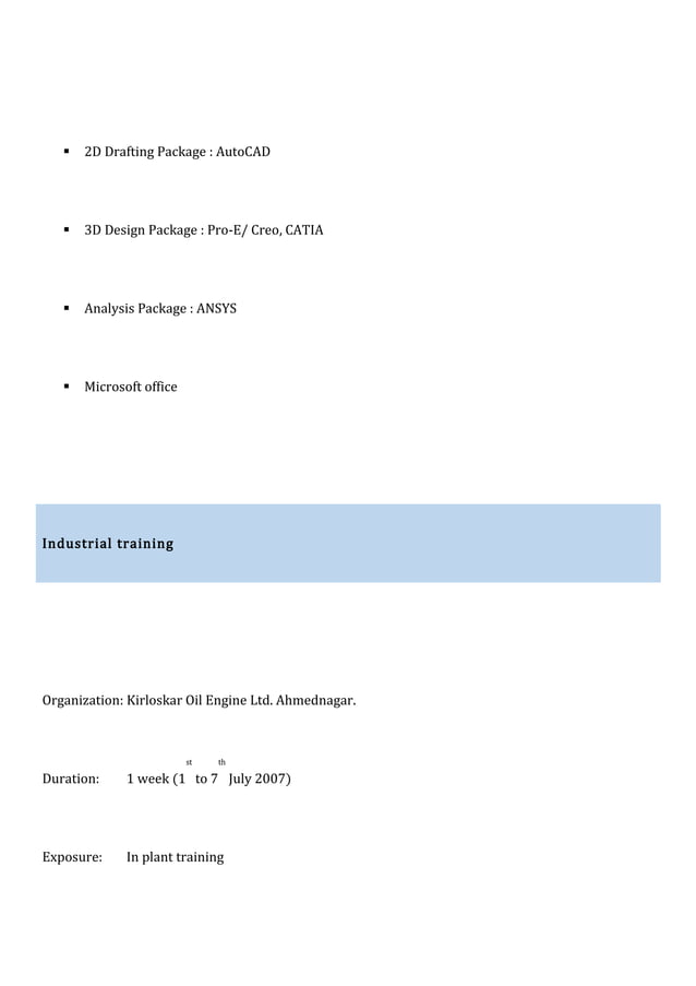 BE EXP Resume_Jaydeep | PDF