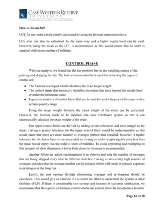 Six-Sigma_LiturgicalPublications_Report | PDF