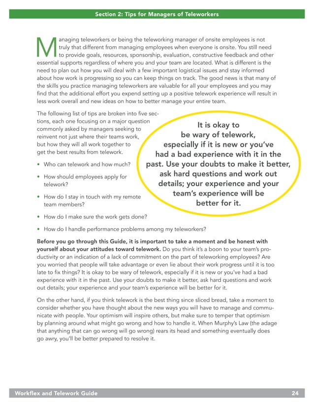 workflex-and-telework-guide | PDF