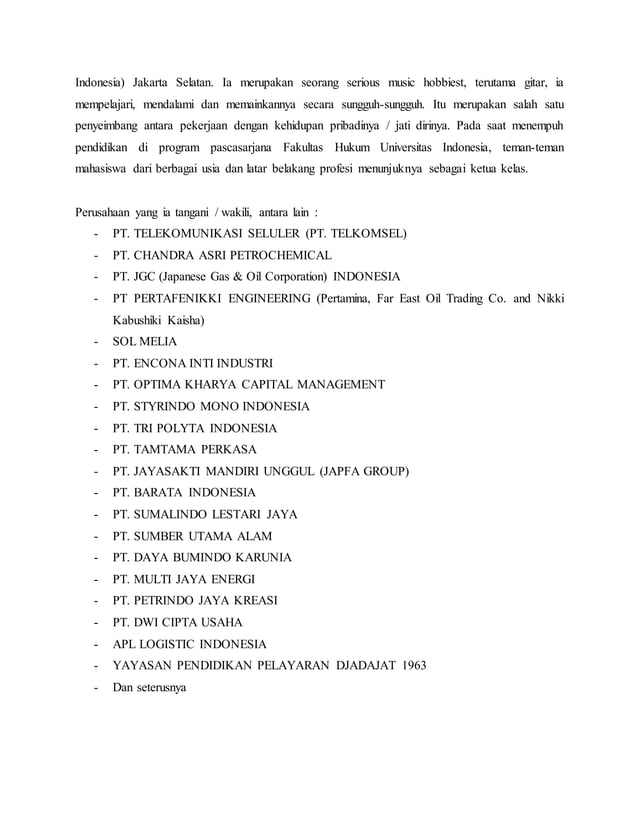 profil linkedin | PDF