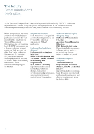 DA INSEAD_MAP Interview | PDF