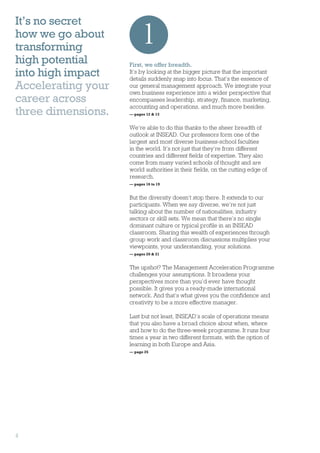 DA INSEAD_MAP Interview | PDF