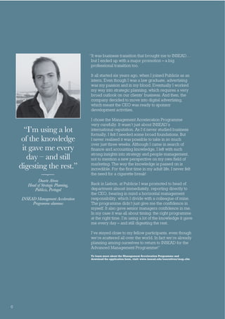 DA INSEAD_MAP Interview | PDF