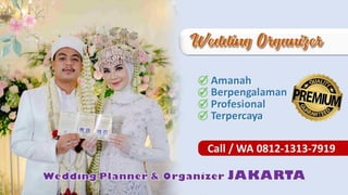 OFFICIAL | Call 0812-1313-7919, Grand Zuri BSD Wedding Organizer Biaya