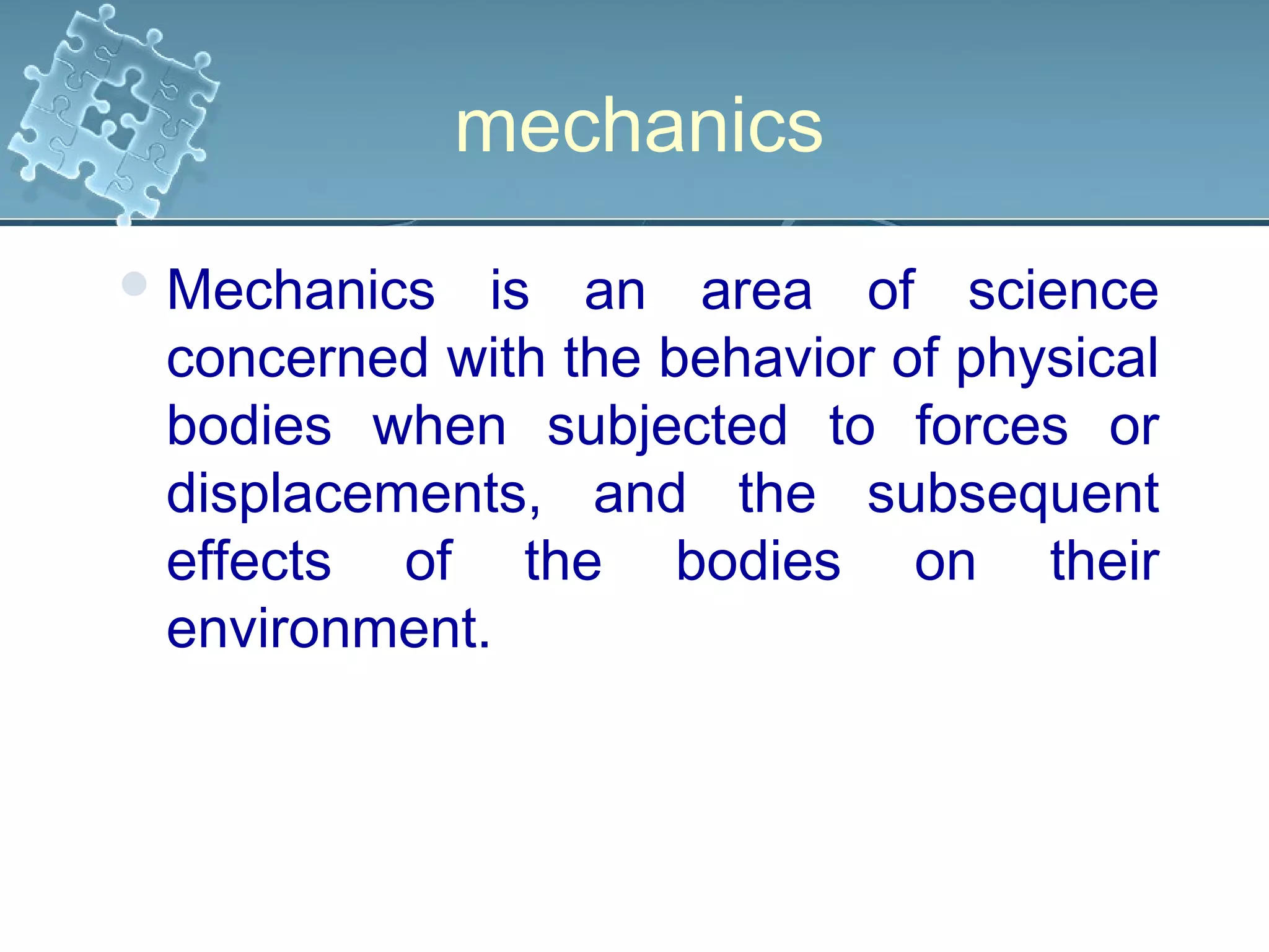 Introduction to Engineering Mechanics | PPT