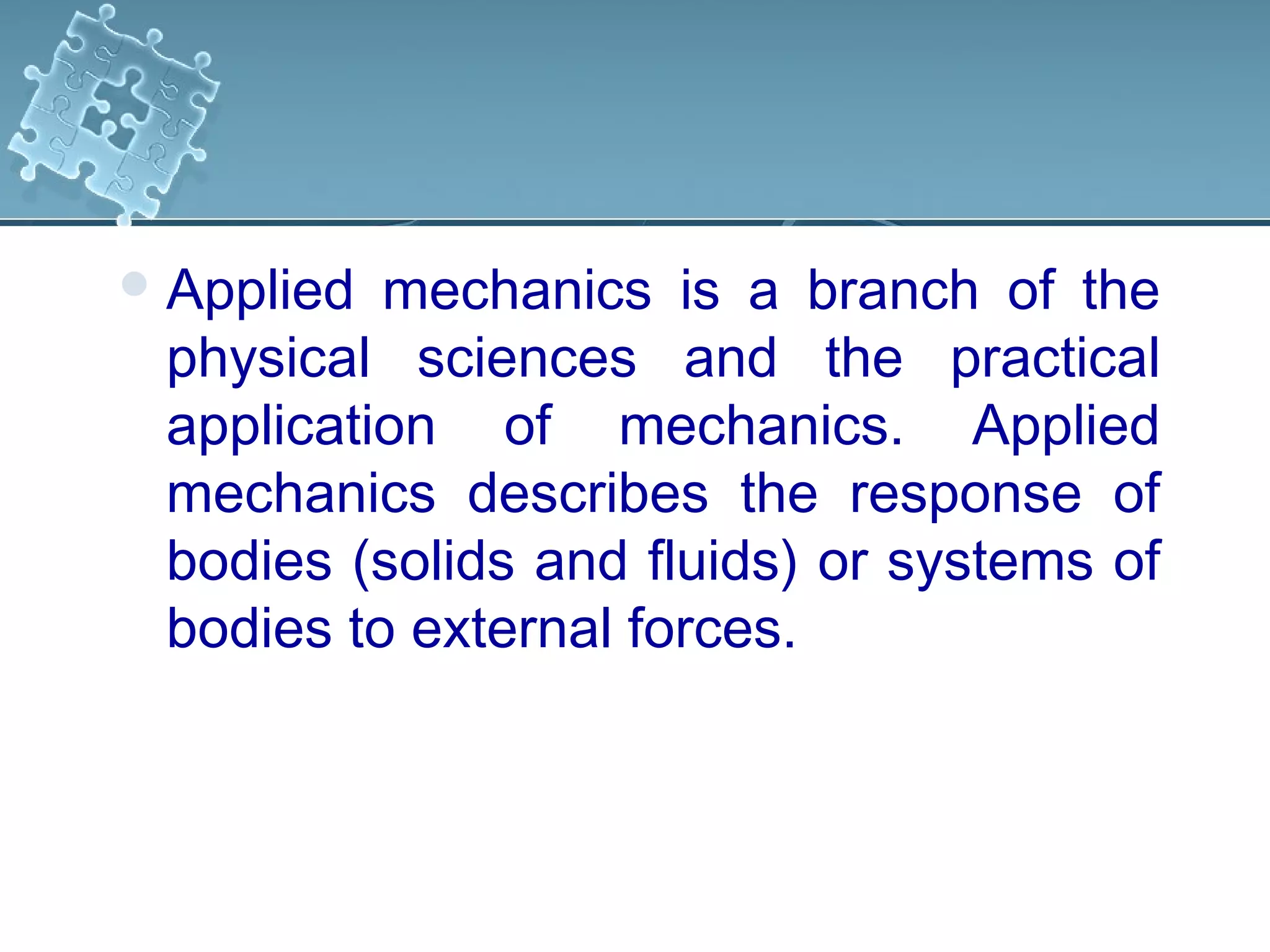 Introduction to Engineering Mechanics | PPT