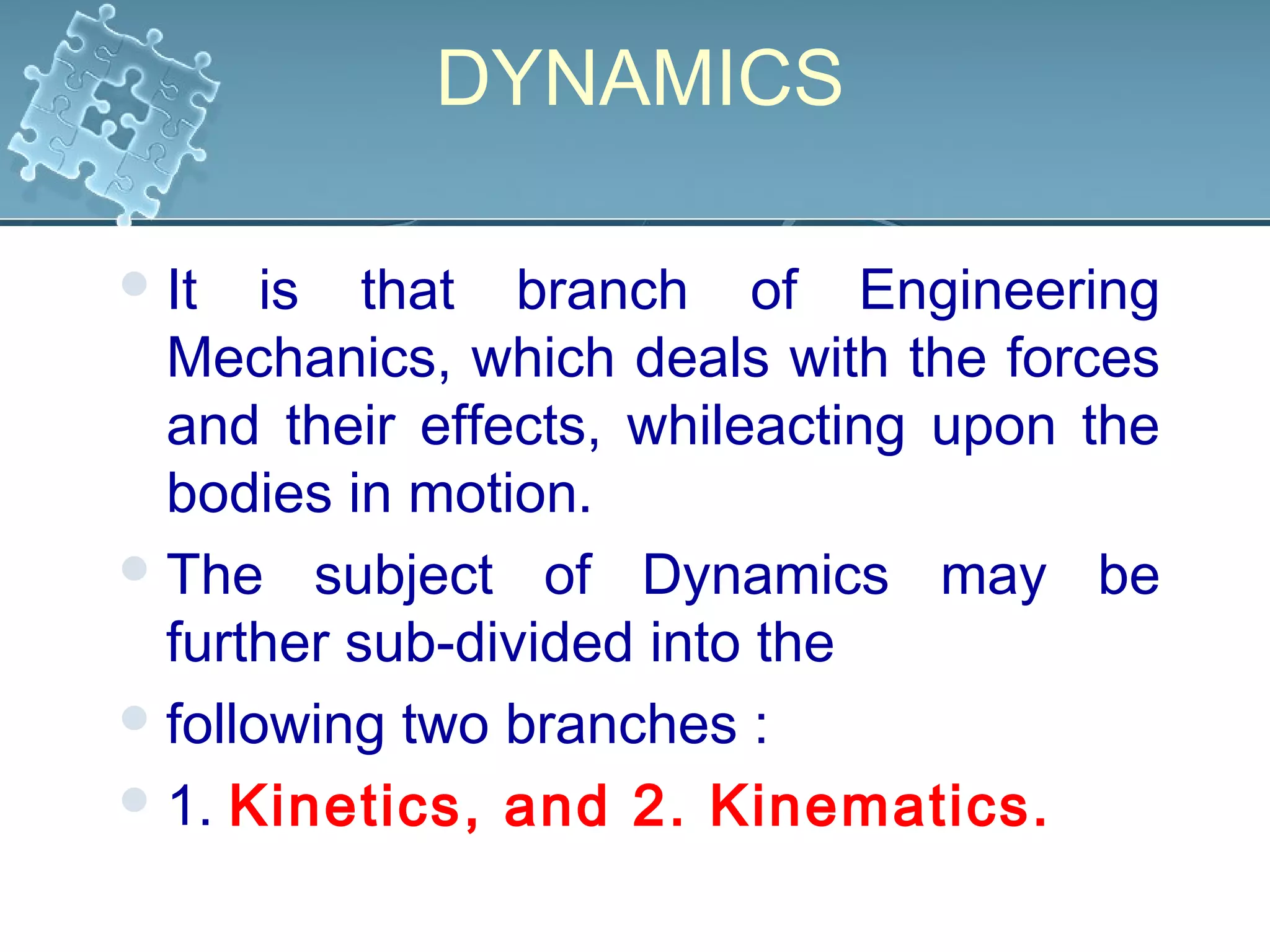 Introduction to Engineering Mechanics | PPT