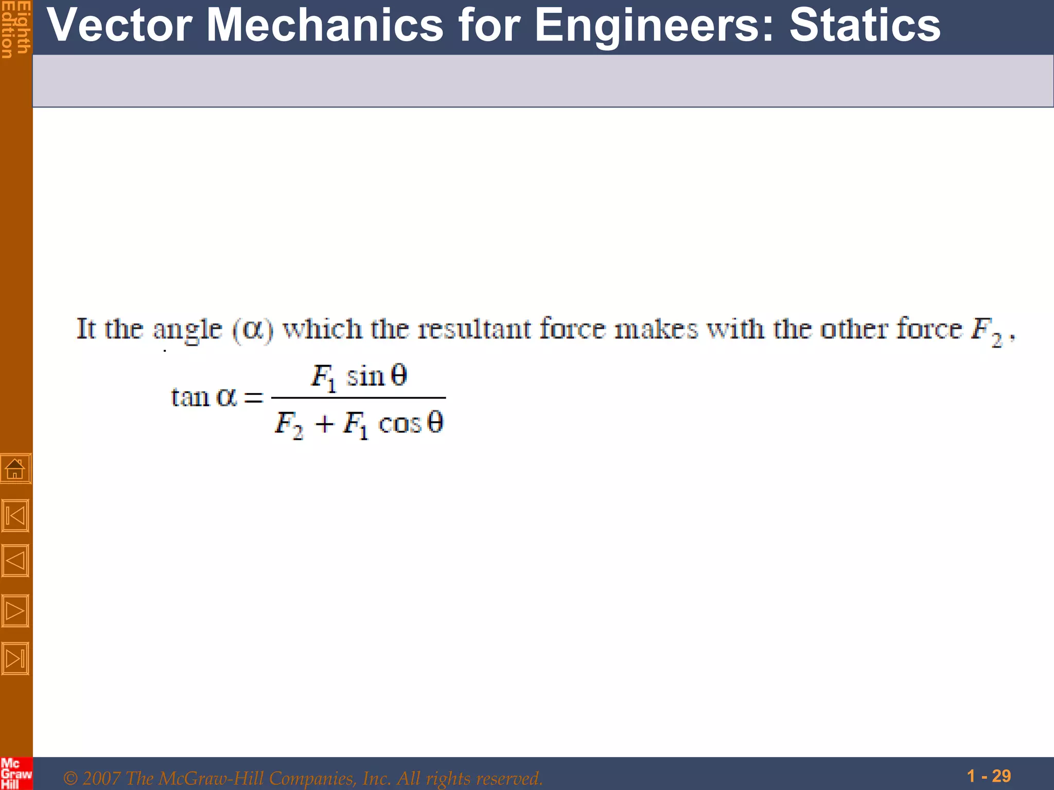 Introduction to Engineering Mechanics | PPT