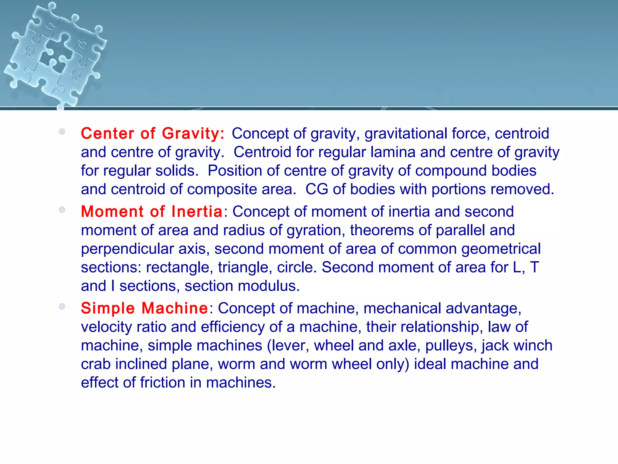 Introduction to Engineering Mechanics | PPT