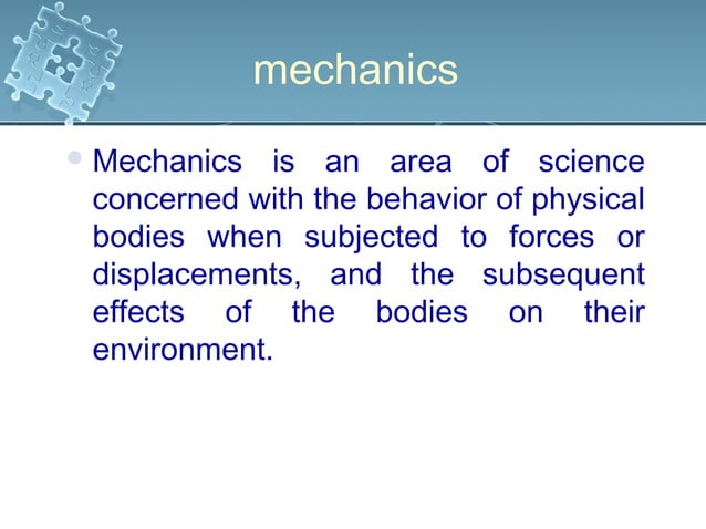 Introduction to Engineering Mechanics | PPT