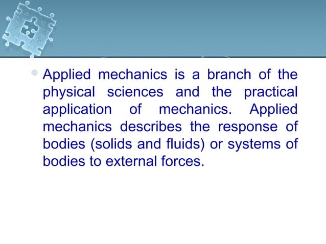 Introduction to Engineering Mechanics | PPT