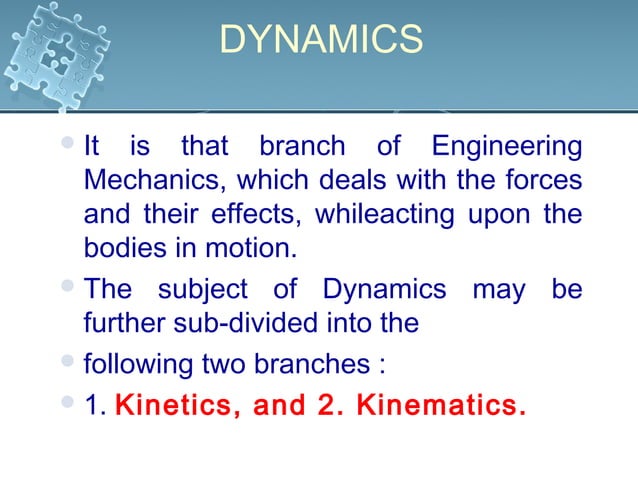 Introduction to Engineering Mechanics | PPT