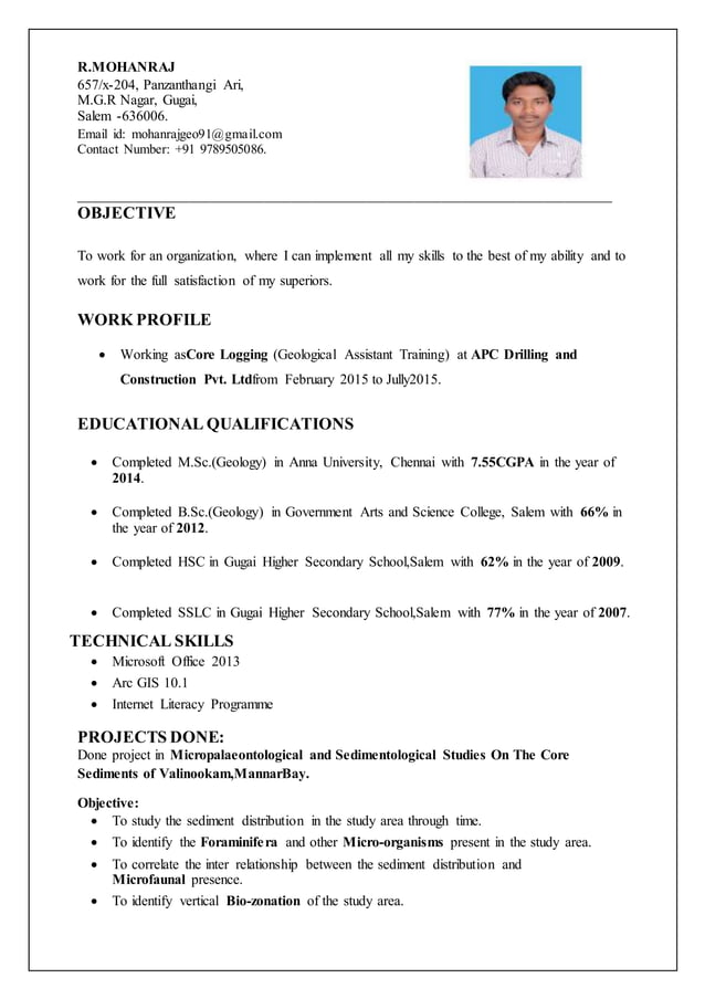 mohan cv pdf | PDF