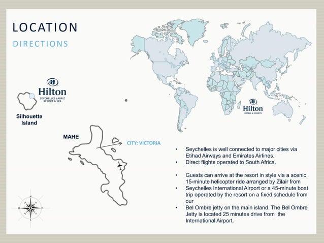 Hilton Seychelles Labriz Resort & Spa MAPS | PDF
