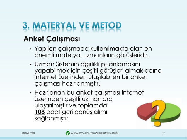 Gizem Başak Berk - Yüksek Lisans Tez Sunumu | PPTX