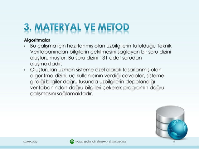 Gizem Başak Berk - Yüksek Lisans Tez Sunumu | PPTX