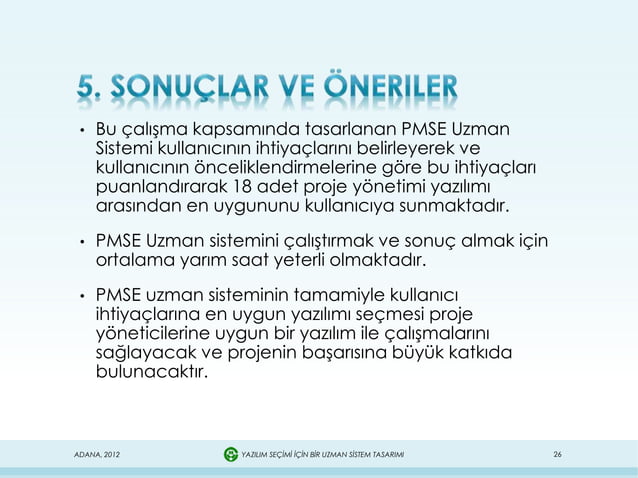 Gizem Başak Berk - Yüksek Lisans Tez Sunumu | PPTX