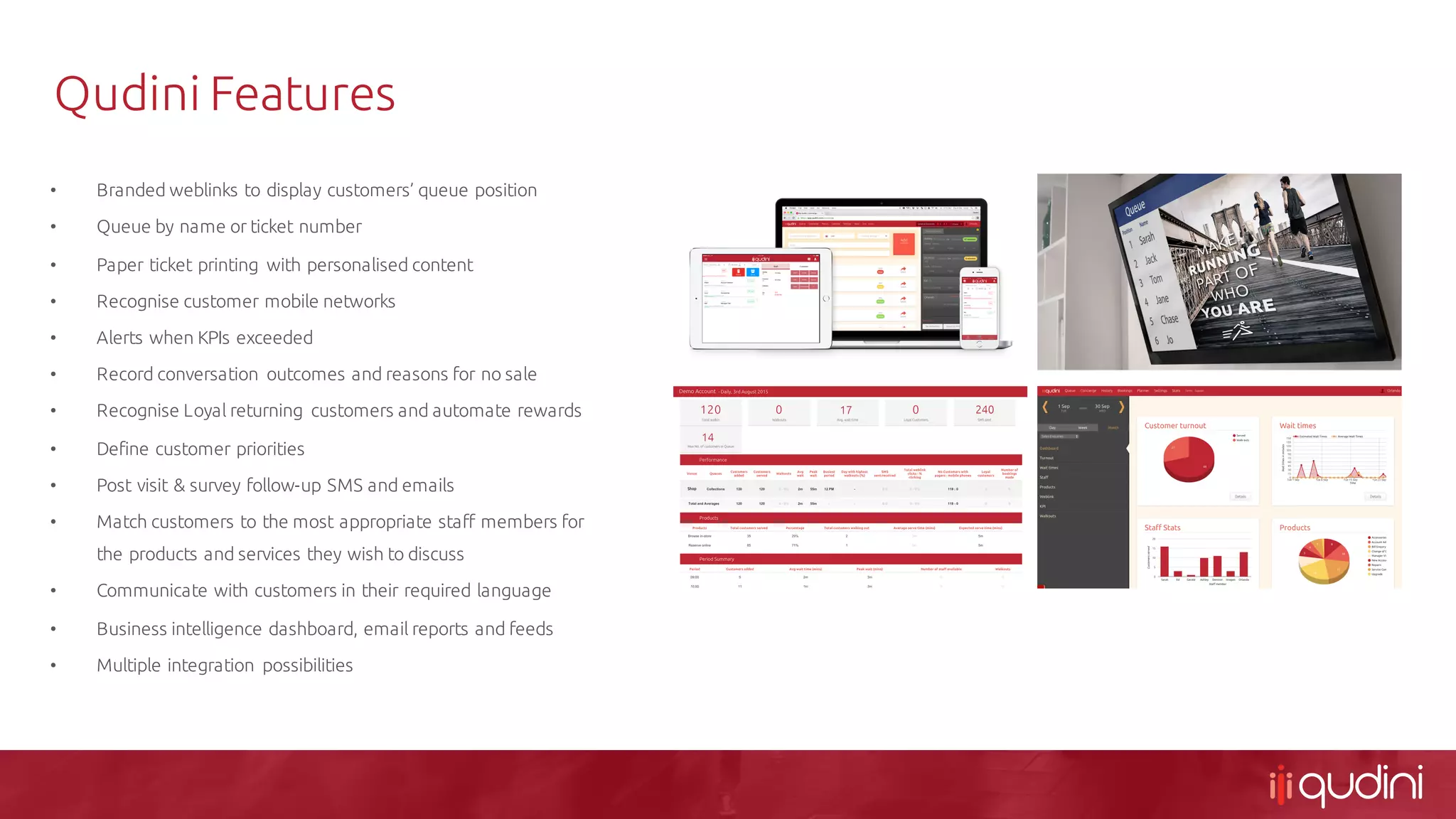 Qudini - Short Overview - 2016 | PDF