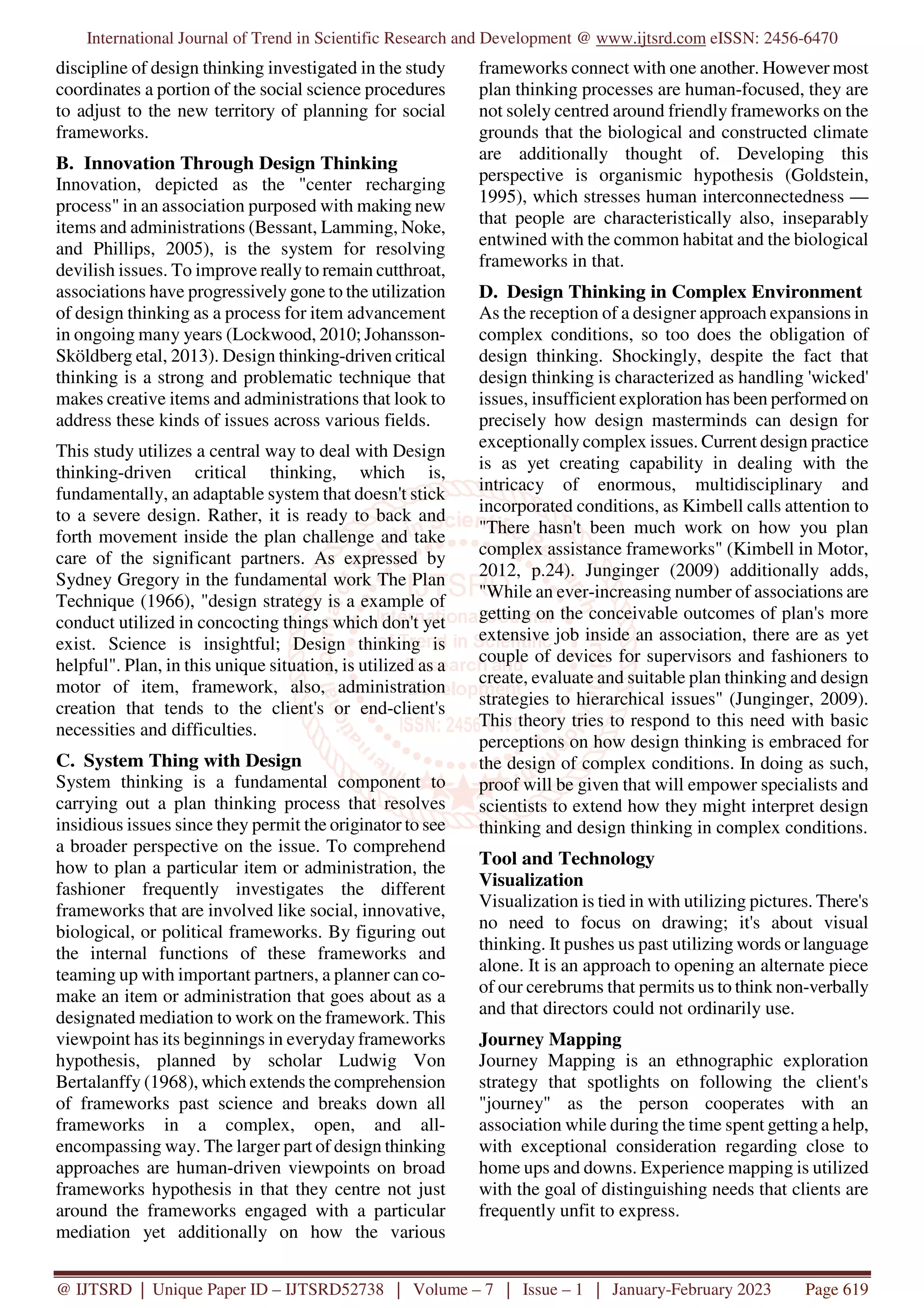 Design Thinking in Project Management for Innovation | PDF