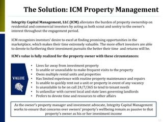 Integrity Capital Management - Residential Proposal 2015 | PDF