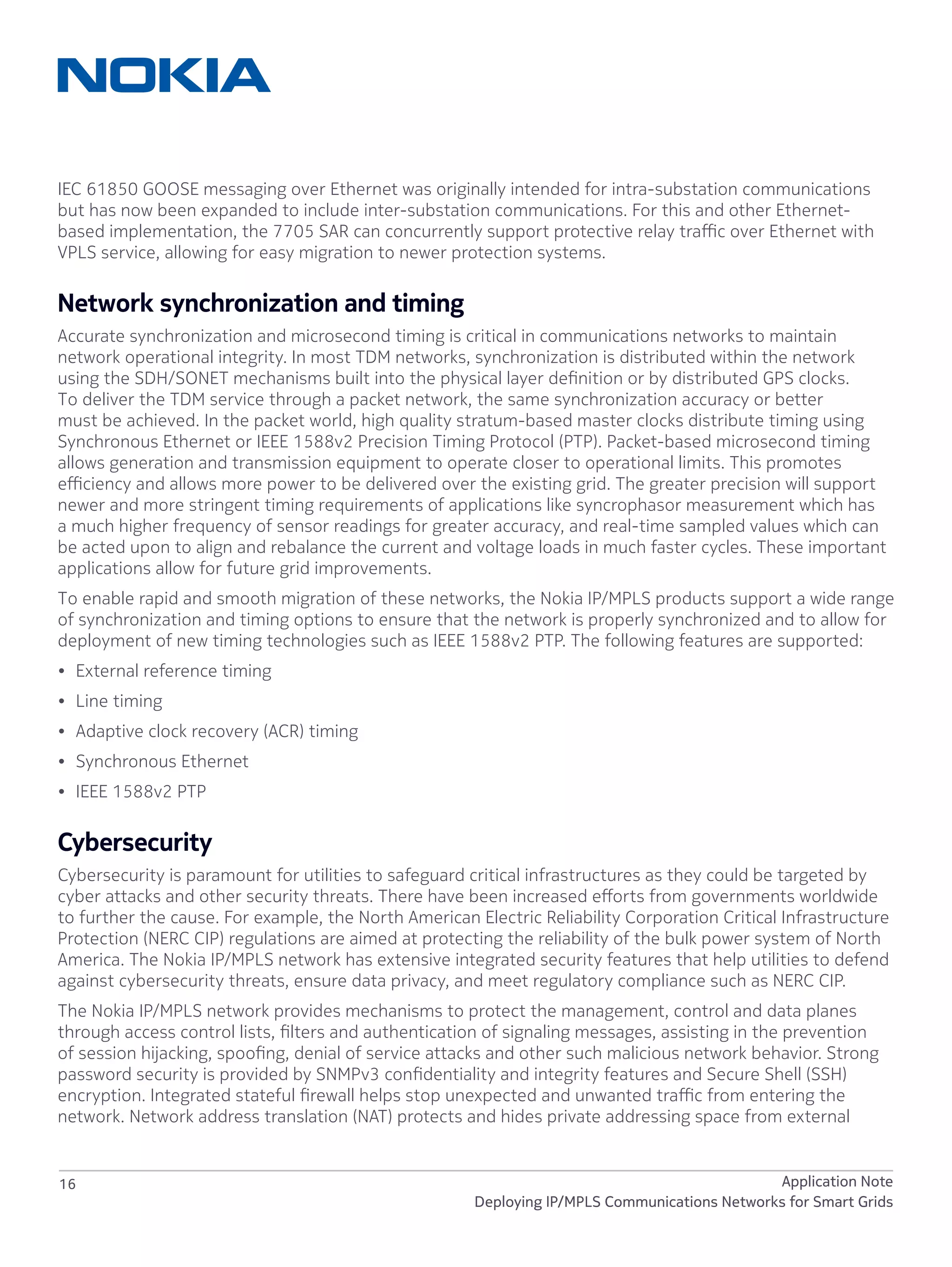 Nokia_IP-MPLS_SmartGrid_Application_Note_EN | PDF