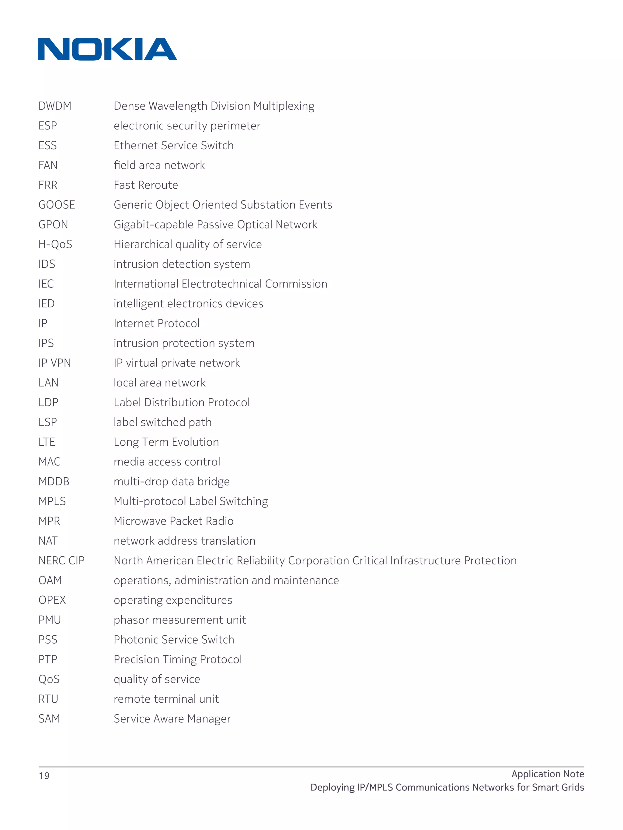Nokia_IP-MPLS_SmartGrid_Application_Note_EN | PDF