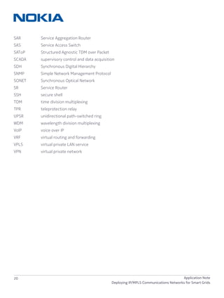 Nokia_IP-MPLS_SmartGrid_Application_Note_EN | PDF