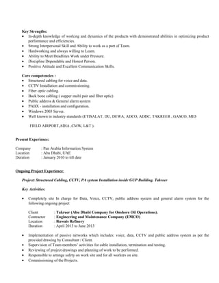 HARI RESUME | DOC