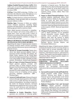 Exploring Digital Payments, Financial Inclusion, and Monetary Policy in ...