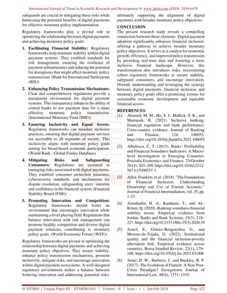 Exploring Digital Payments, Financial Inclusion, and Monetary Policy in ...