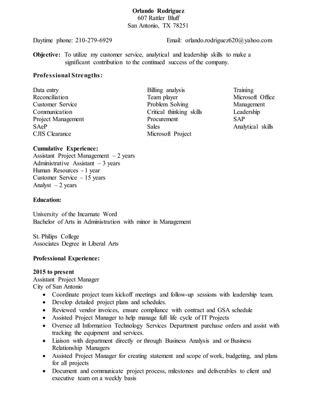 Orlando Rodriguez_Resume | PDF
