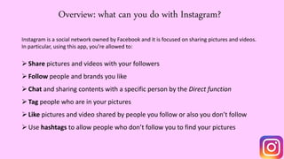 Instagram presentation | PPTX | Social Networking | Internet