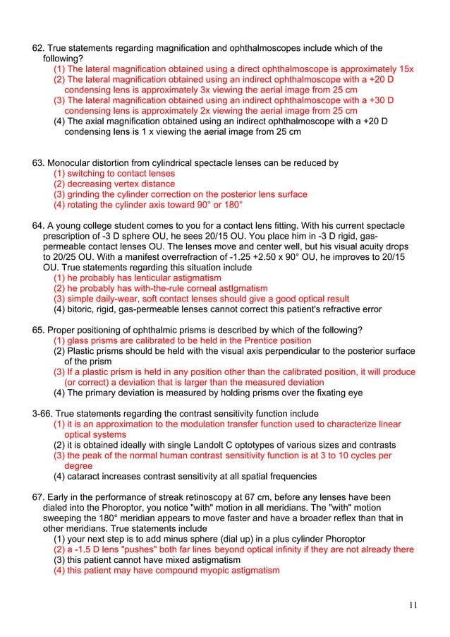 70 Multiple Choice Questions (MCQS) - optics and refraction.doc
