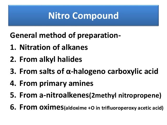Compound containing nitrogen