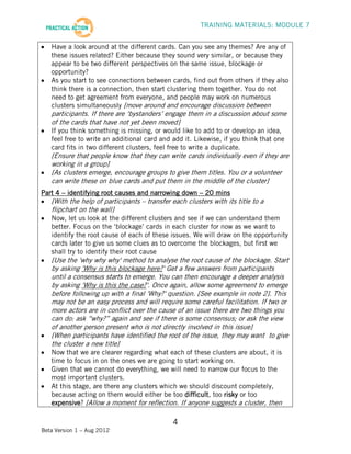 Step 7 Training Materials - Facilitator Guide | PDF