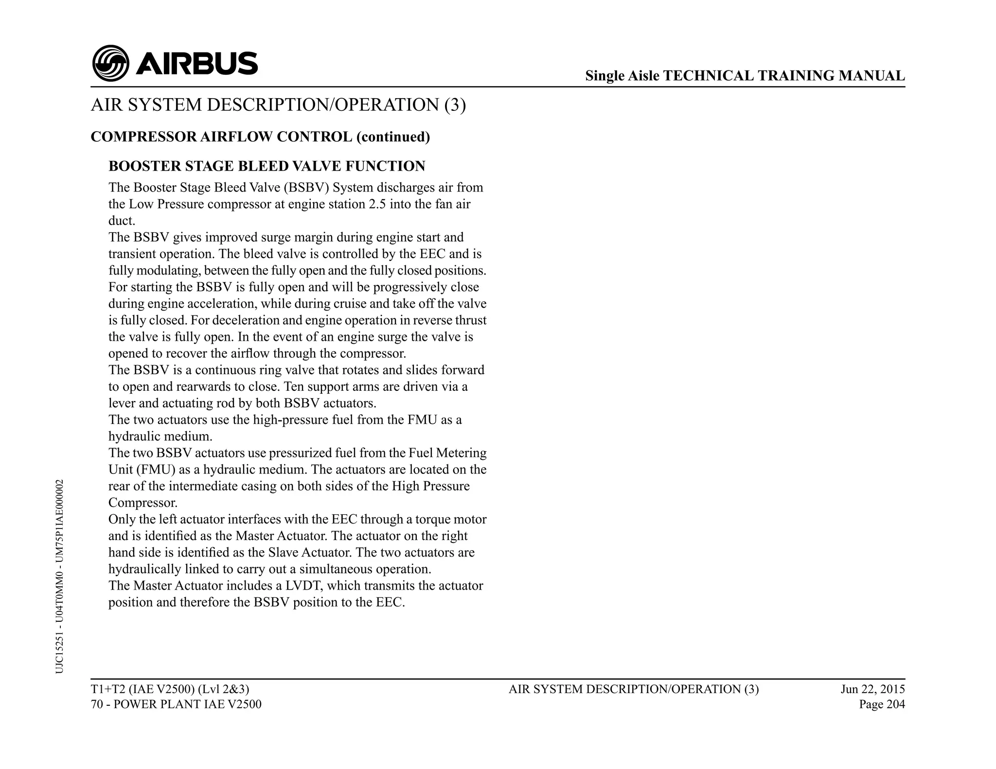 70 POWER PLANT IAE V2500 technical training | PDF