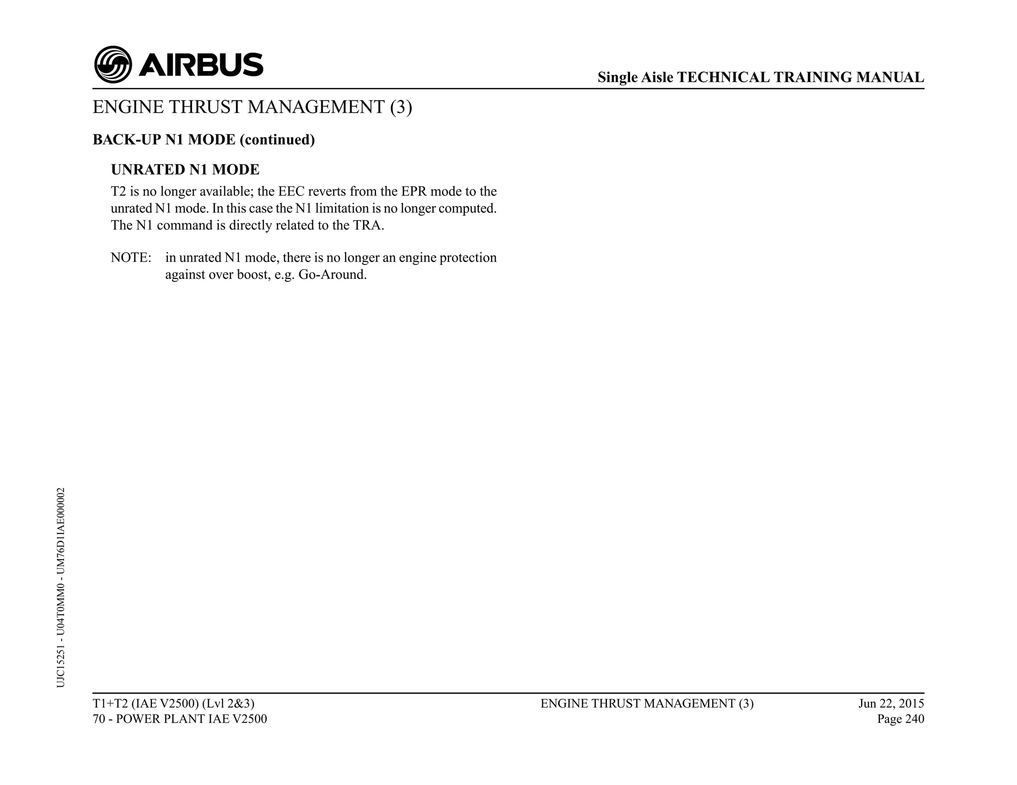 70 POWER PLANT IAE V2500 technical training | PDF
