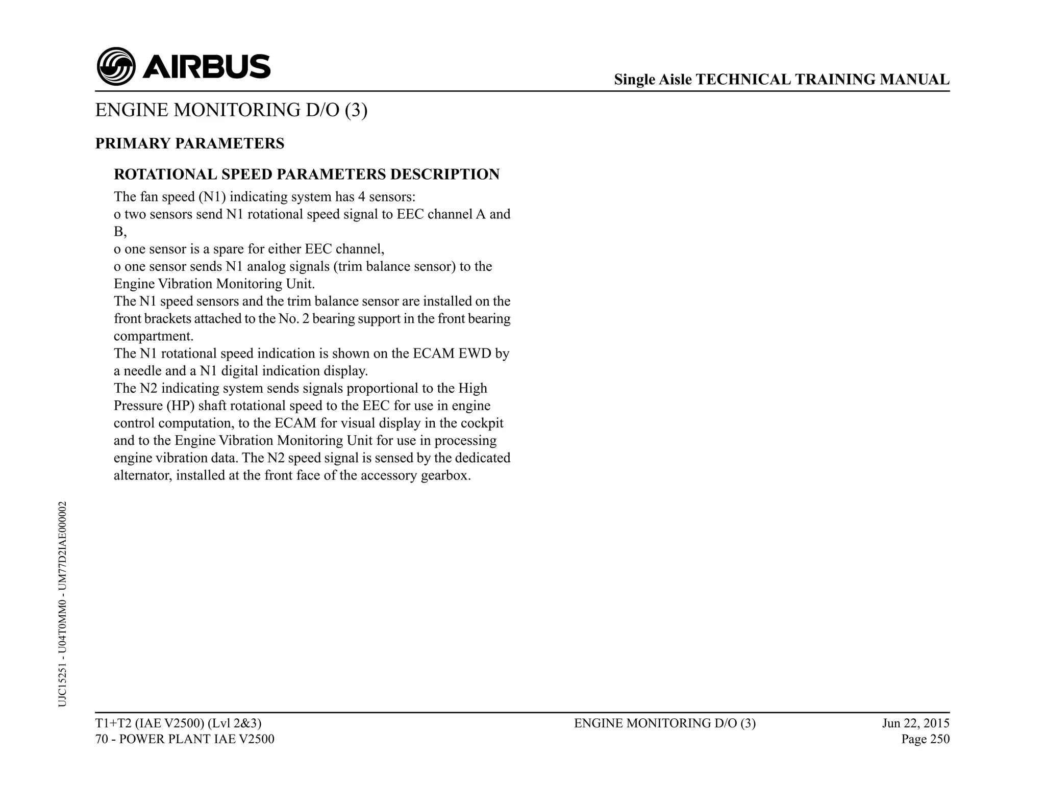 70 POWER PLANT IAE V2500 technical training | PDF