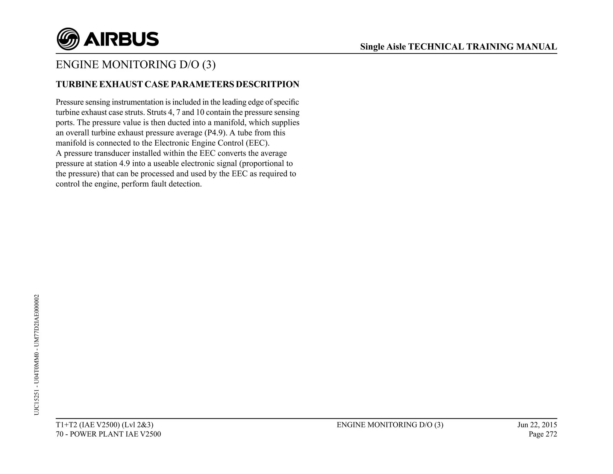 70 POWER PLANT IAE V2500 technical training | PDF