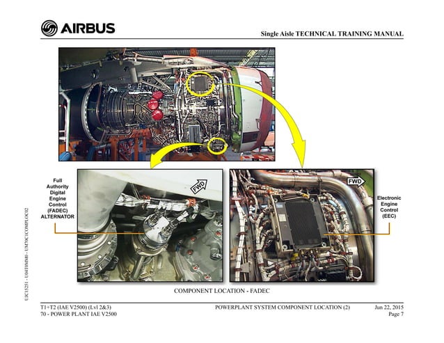 70 POWER PLANT IAE V2500 technical training | PDF | Auto Type | Automotive