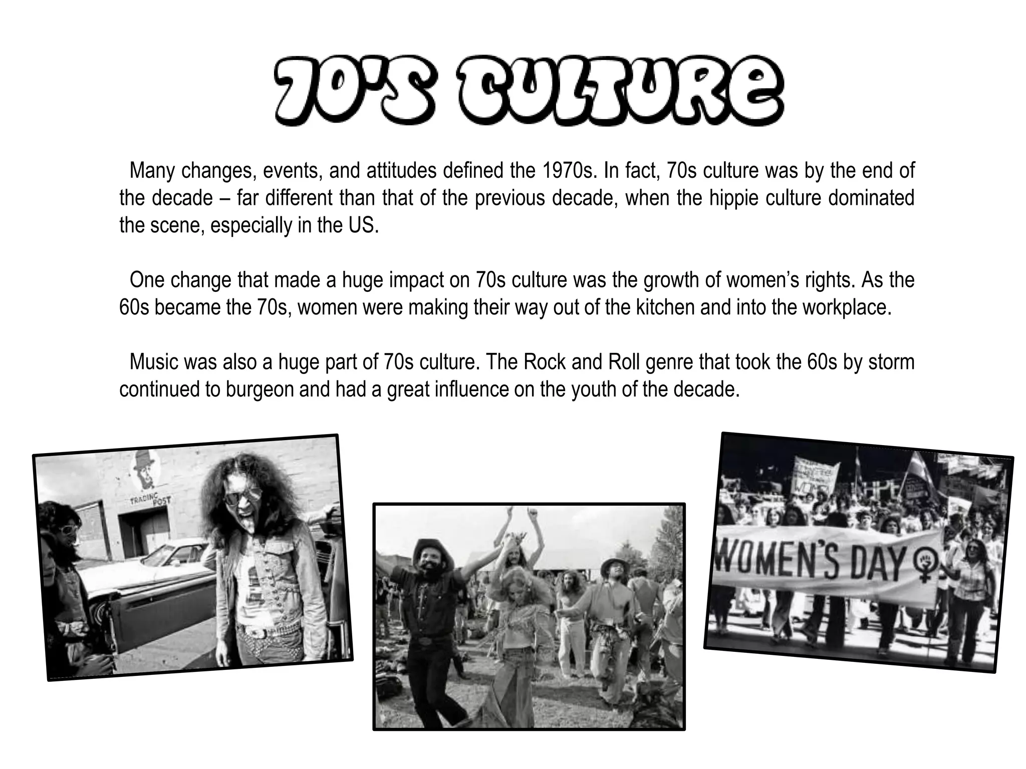 70s presentation | PPT