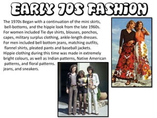 70s presentation | PPT