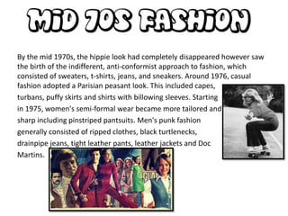 70s presentation | PPTX