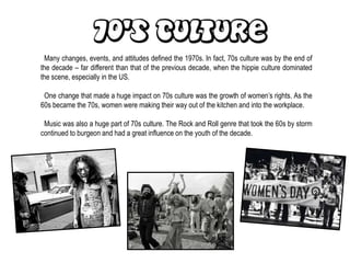 70s presentation | PPTX