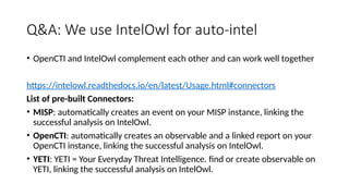 Cybersecurity CSIRT OpenCTI.io - Open Cyber Threat Intelligence.pptx