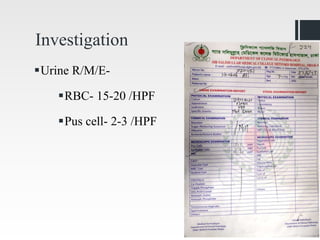 70 Years Male Presented with Blood Mixed Urine.pptx