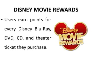 Disney movie rewards - Gamification in customer engagement - Manu ...